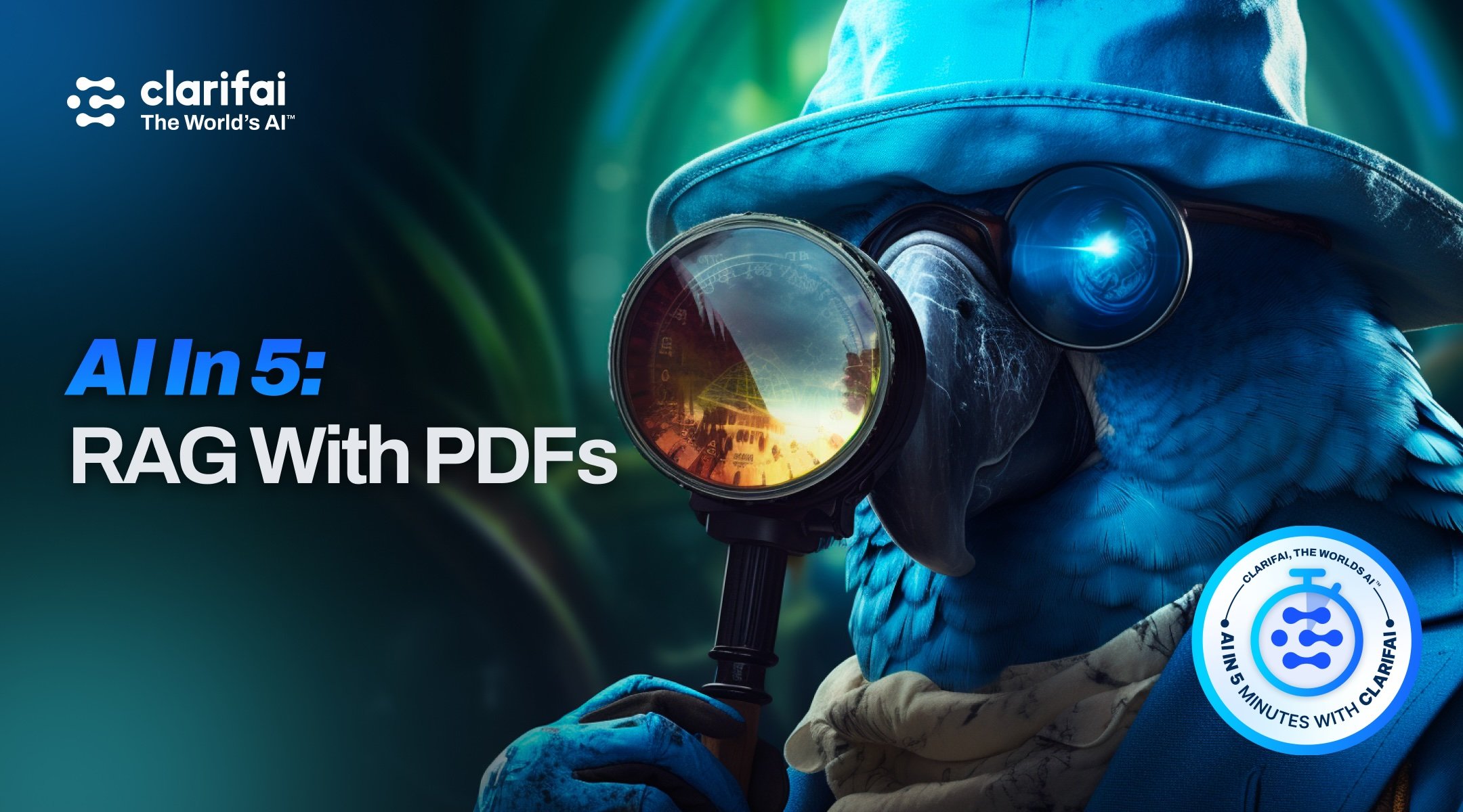 AI in 5: Retrieval-Augmented Generation (RAG) with PDFs
