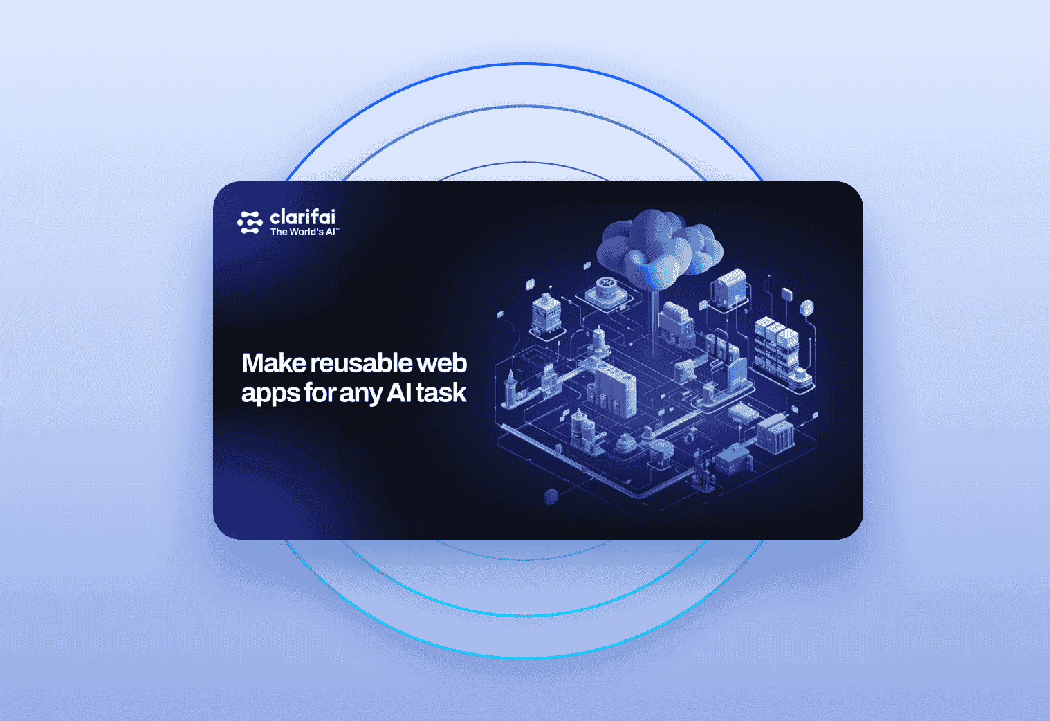 Modules - reusable web apps for any AI task | Clarifai