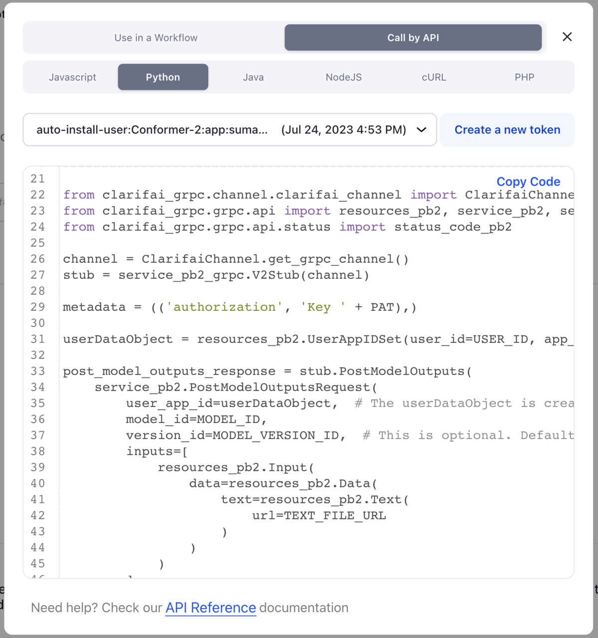 How to Run the MPT-7B-Instruct Model with the Clarifai API