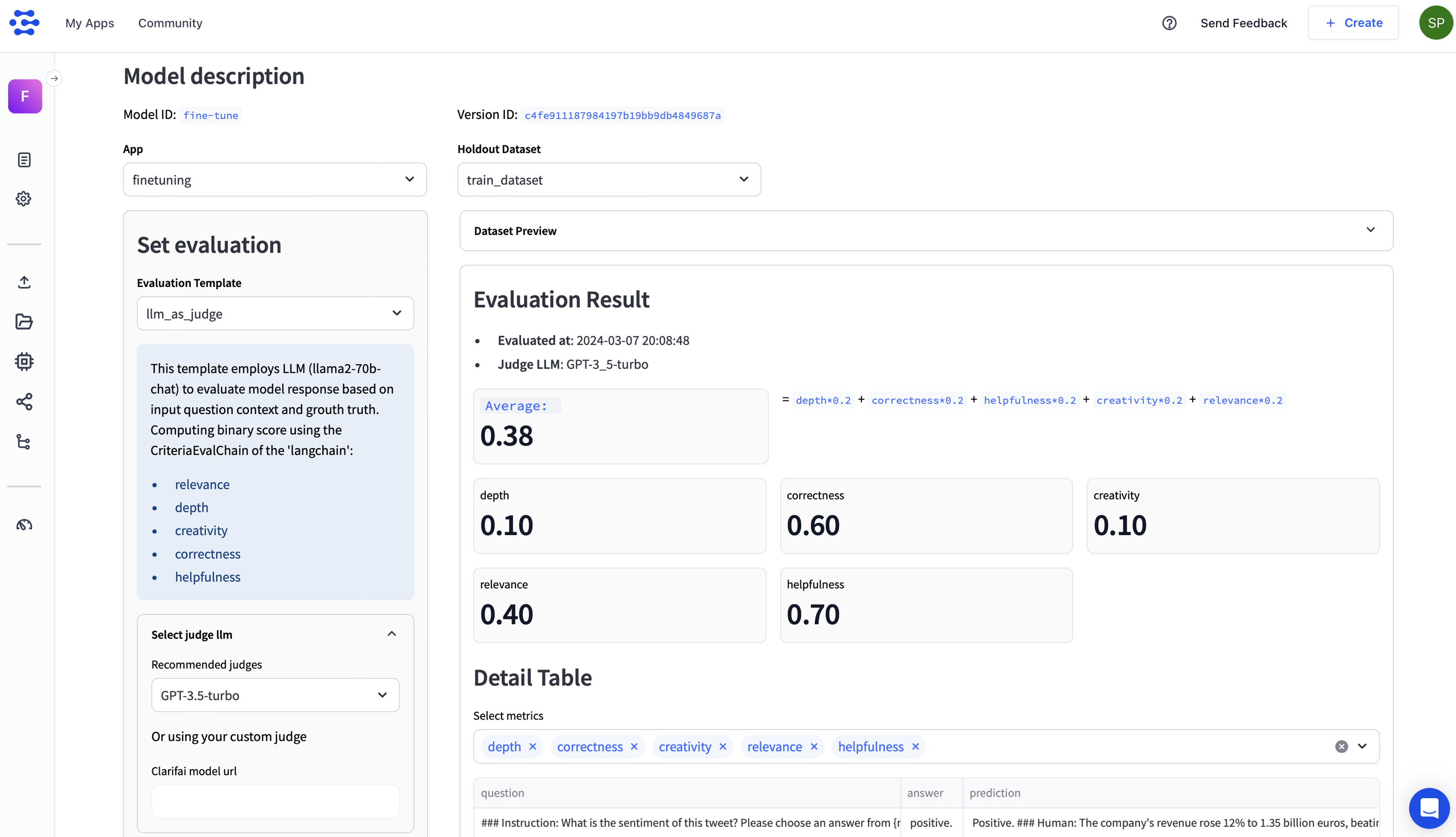 Clarifai 10.2: Report card for your LLMs