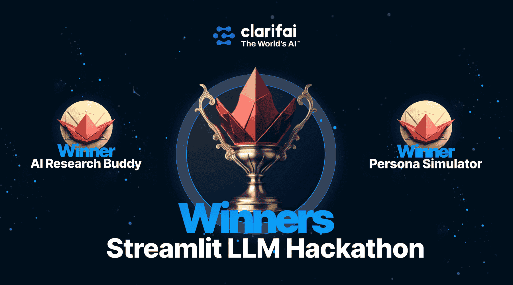 Meet the Clarifai Champs of the Streamlit LLM Hackathon