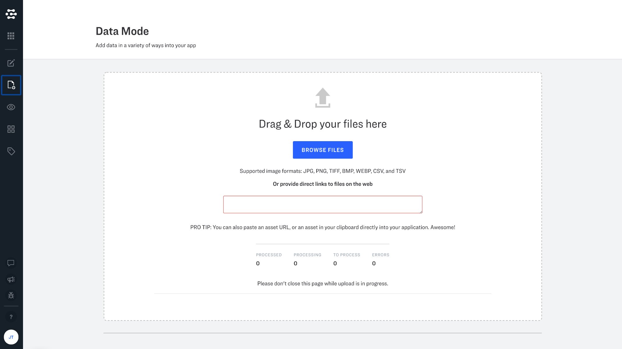 Data Mode and Integration with the Clarifai API