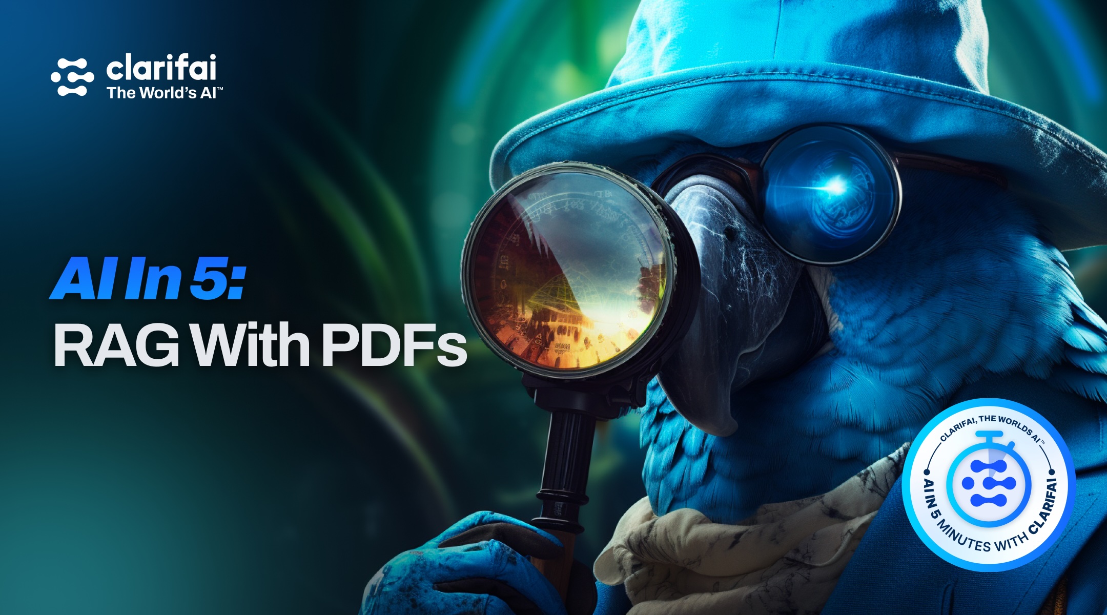 AI in 5: Retrieval-Augmented Generation (RAG) with PDFs