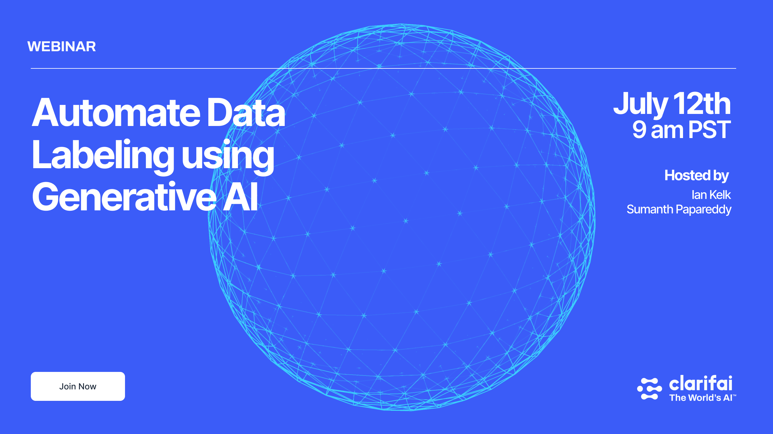 Webinar: Automate Data Labeling with Generative AI