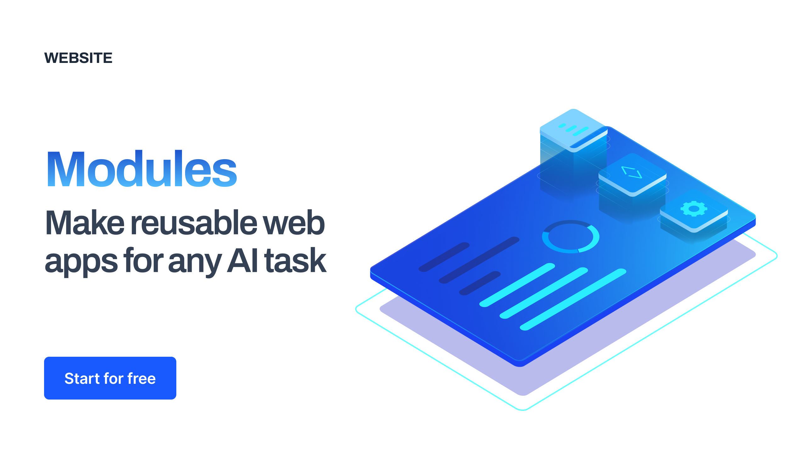 Modules - reusable web apps for any AI task | Clarifai