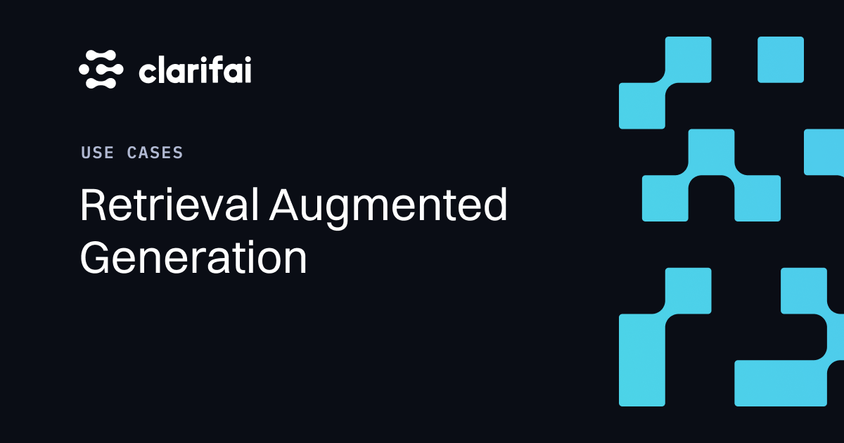 Retrieval augmented generation AI with Clarifai